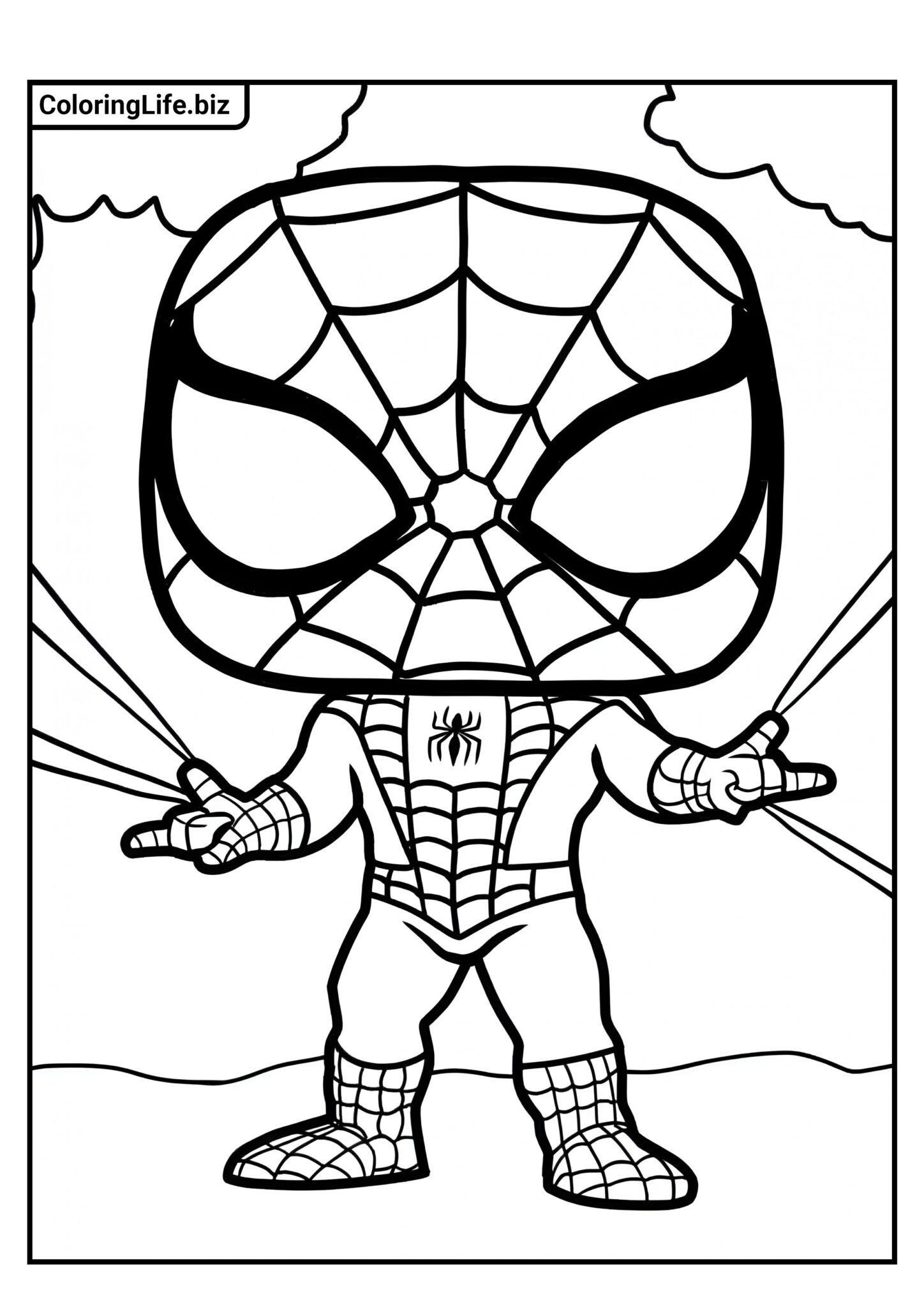 Kolorowanki Spider-Man | Wydrukuj za darmo