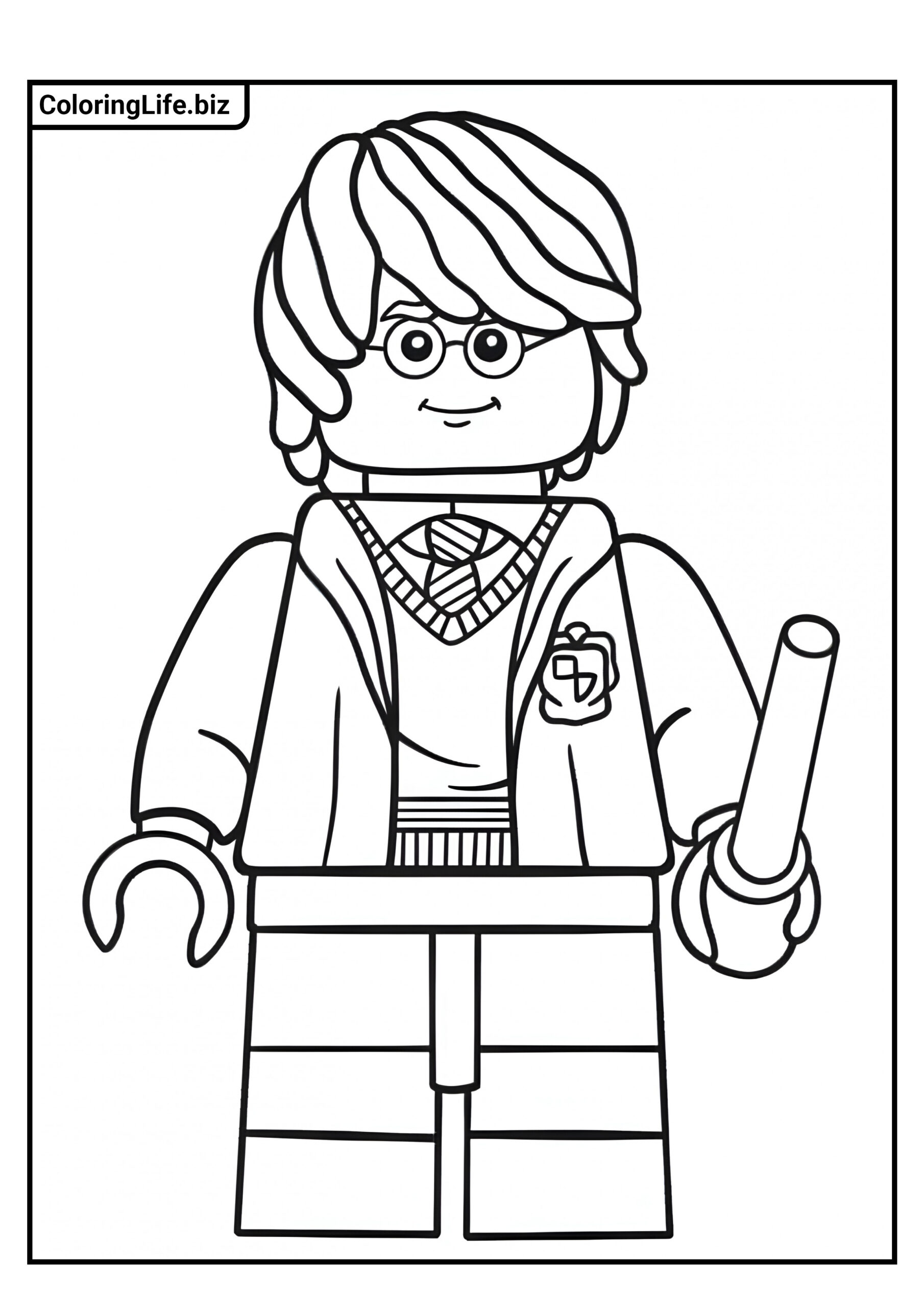 Раскраски ЛЕГО (LEGO) для печати | 50 раскрасок