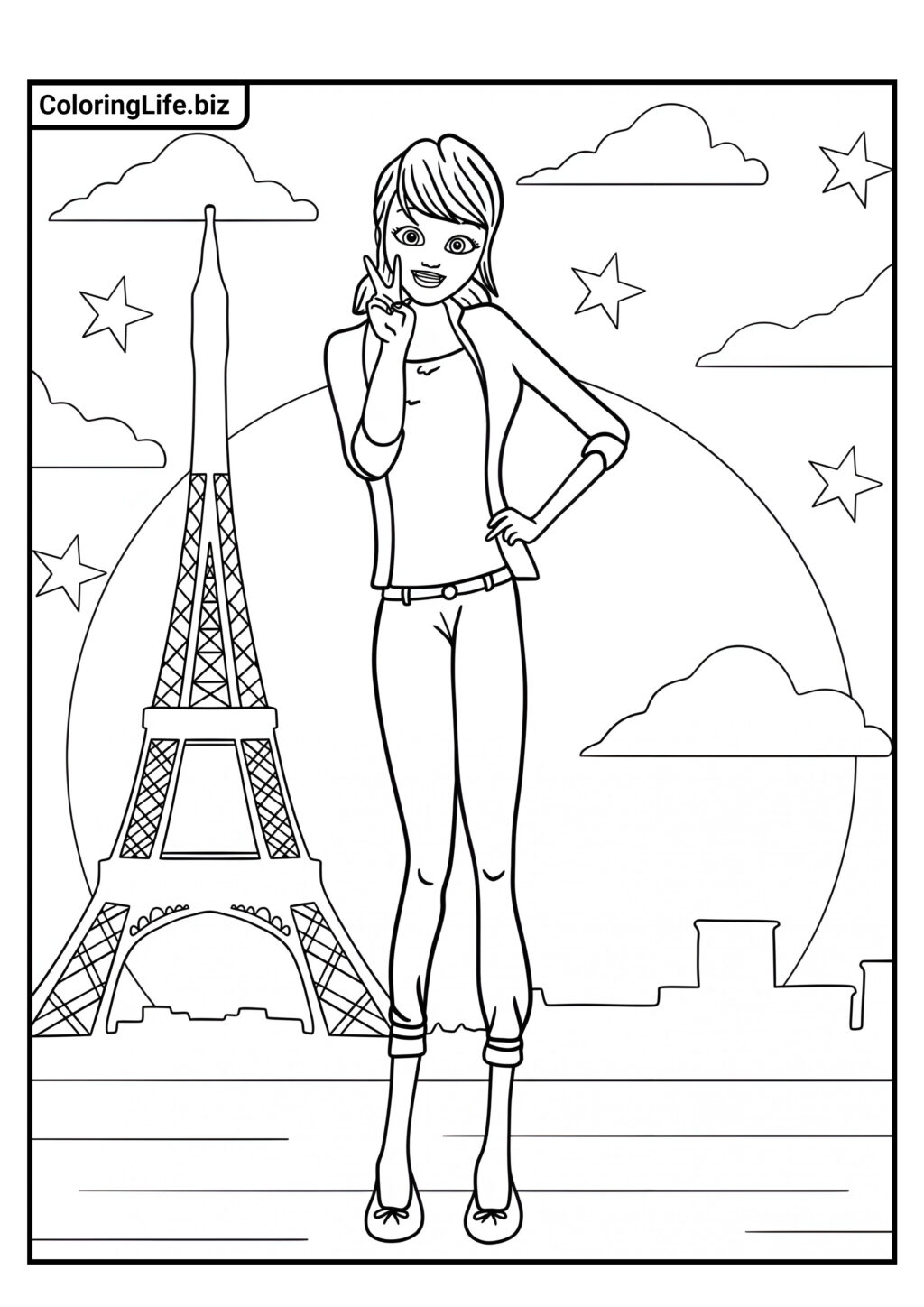 Раскраски Леди Баг и Супер-кот | Новая коллекция