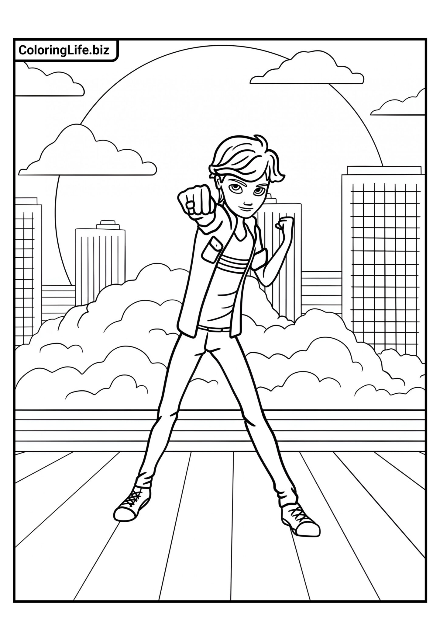 Раскраски Леди Баг и Супер-кот | Новая коллекция