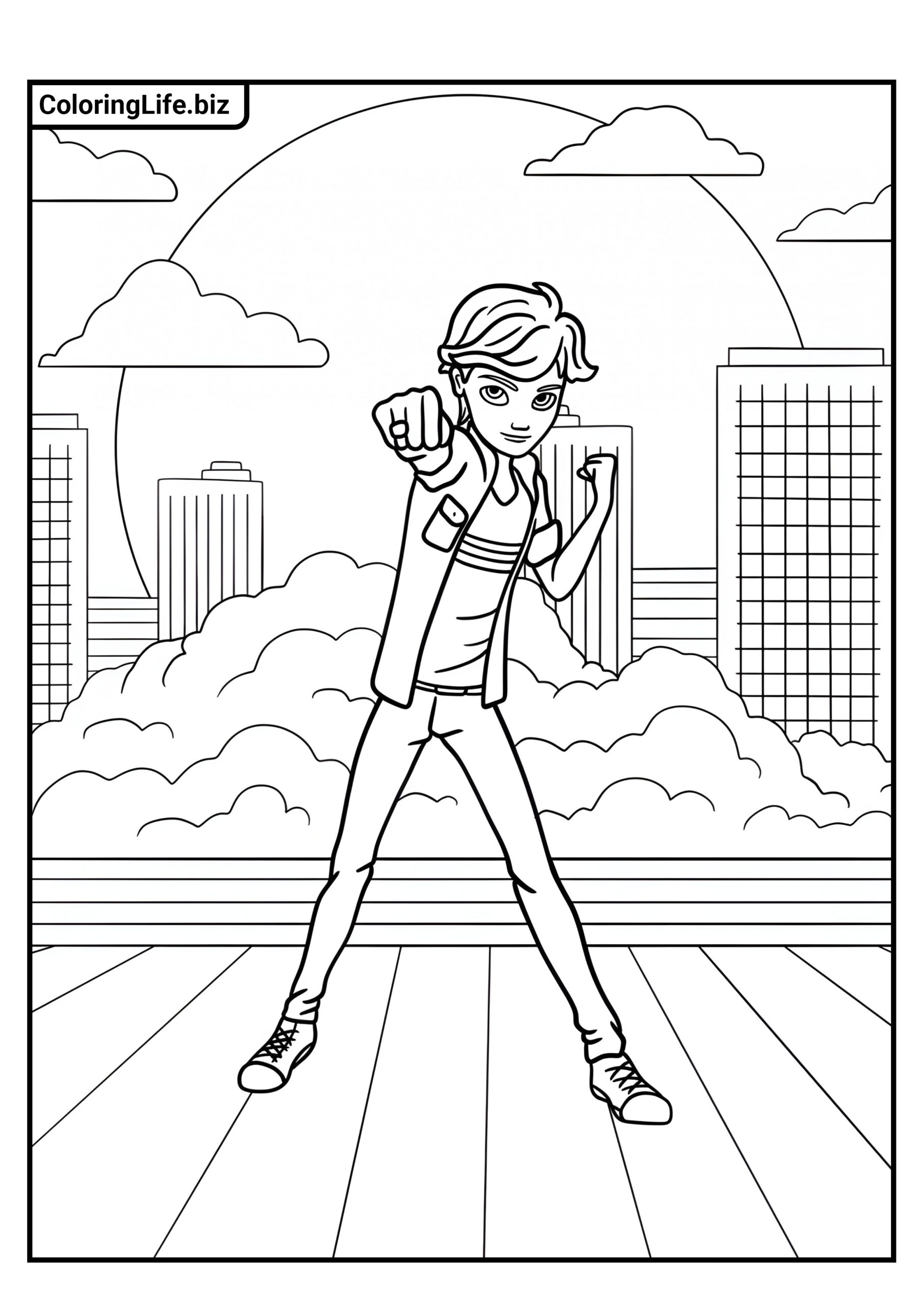 Раскраски Леди Баг и Супер-кот | Новая коллекция