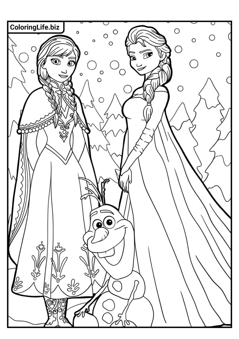 Kolorowanki Kraina Lodu (Frozen) | Nowa kolekcja