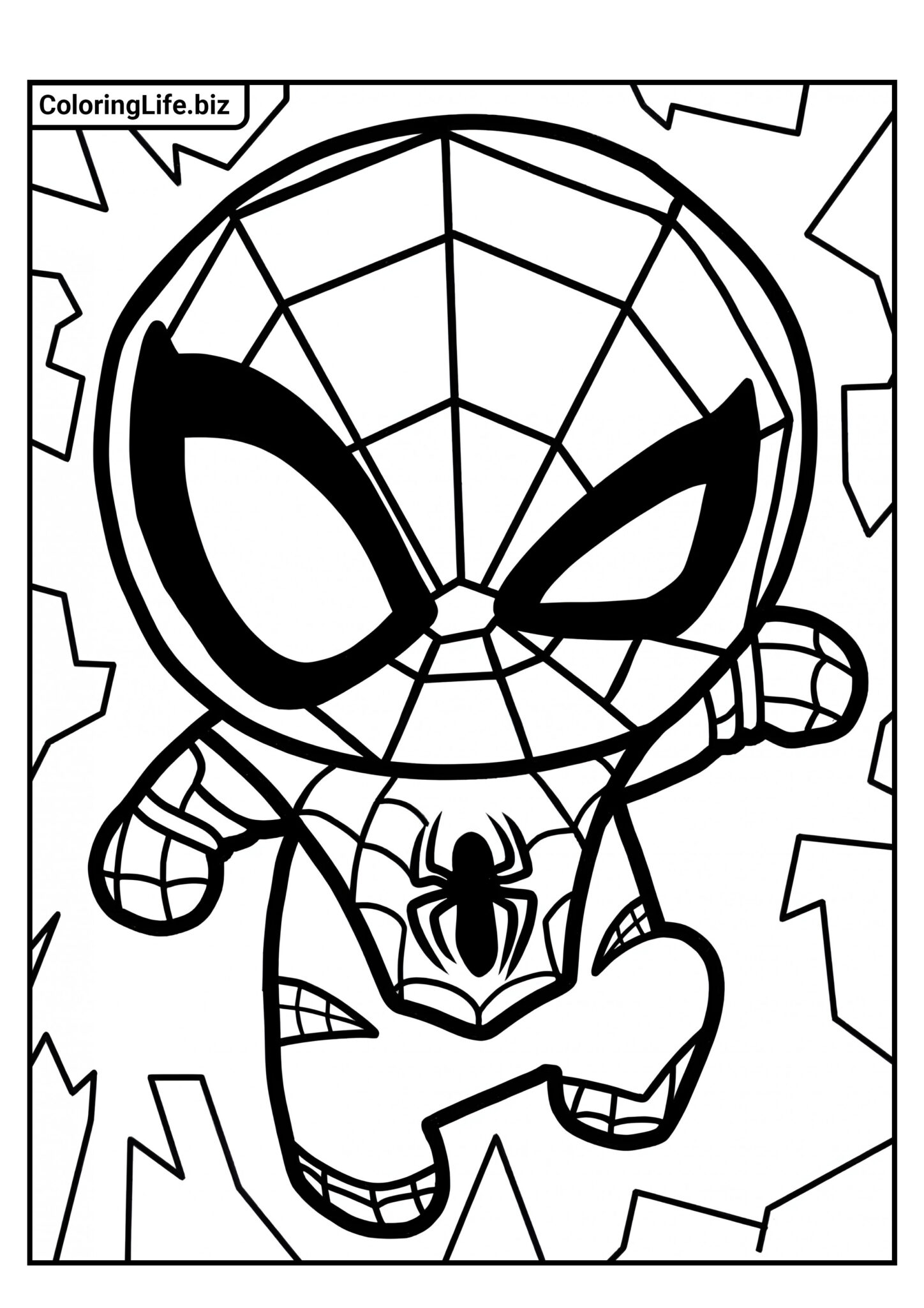 Раскраски Человек Паук | Распечатать бесплатно