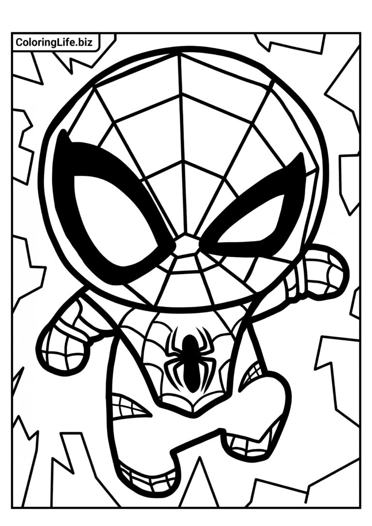 Kolorowanki Spider-Man | Wydrukuj za darmo