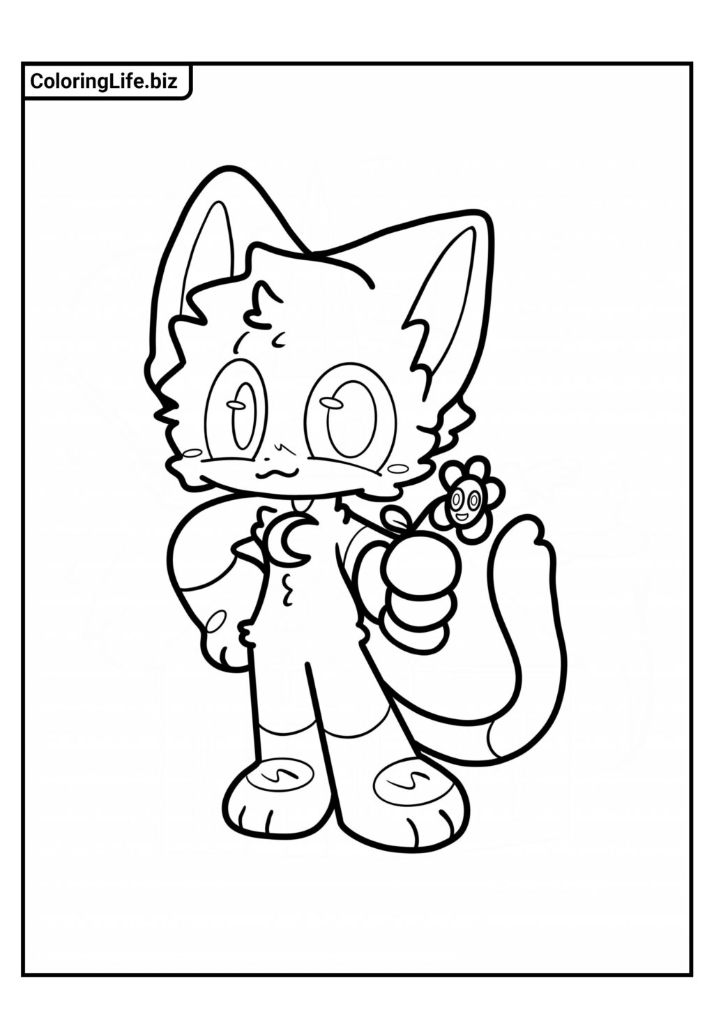 Ausmalbilder Smiling Critters