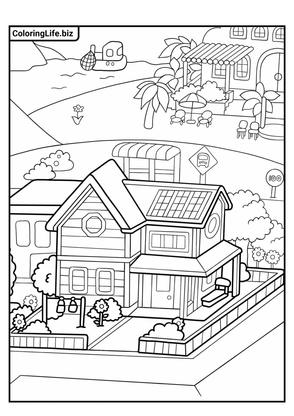 Раскраски Тока Бока | Новые распечатки для детей