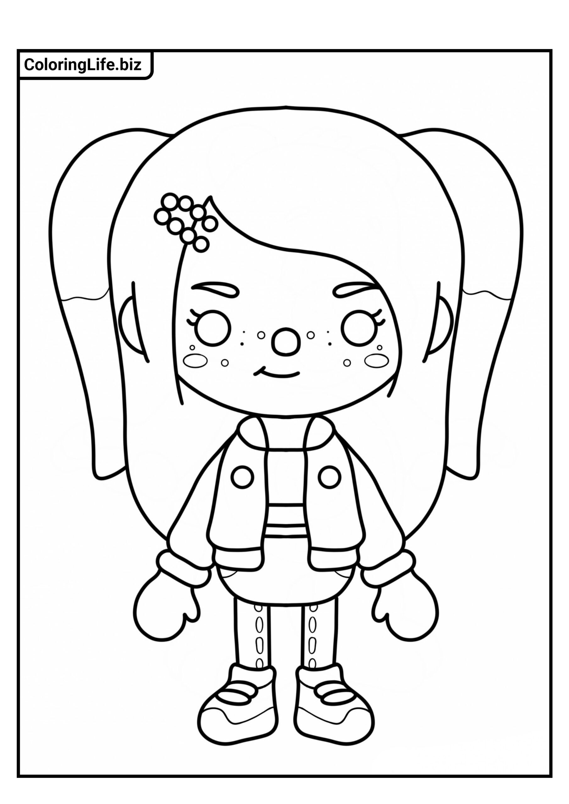 Раскраски Тока Бока | Новые распечатки для детей