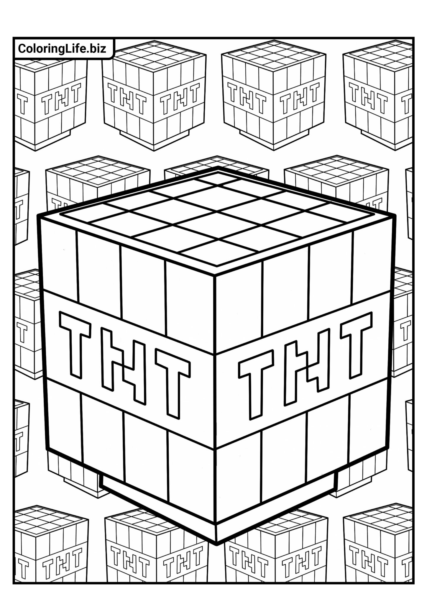 Ausmalbilder Minecraft | 60+ neue Malvorlagen für Kinder