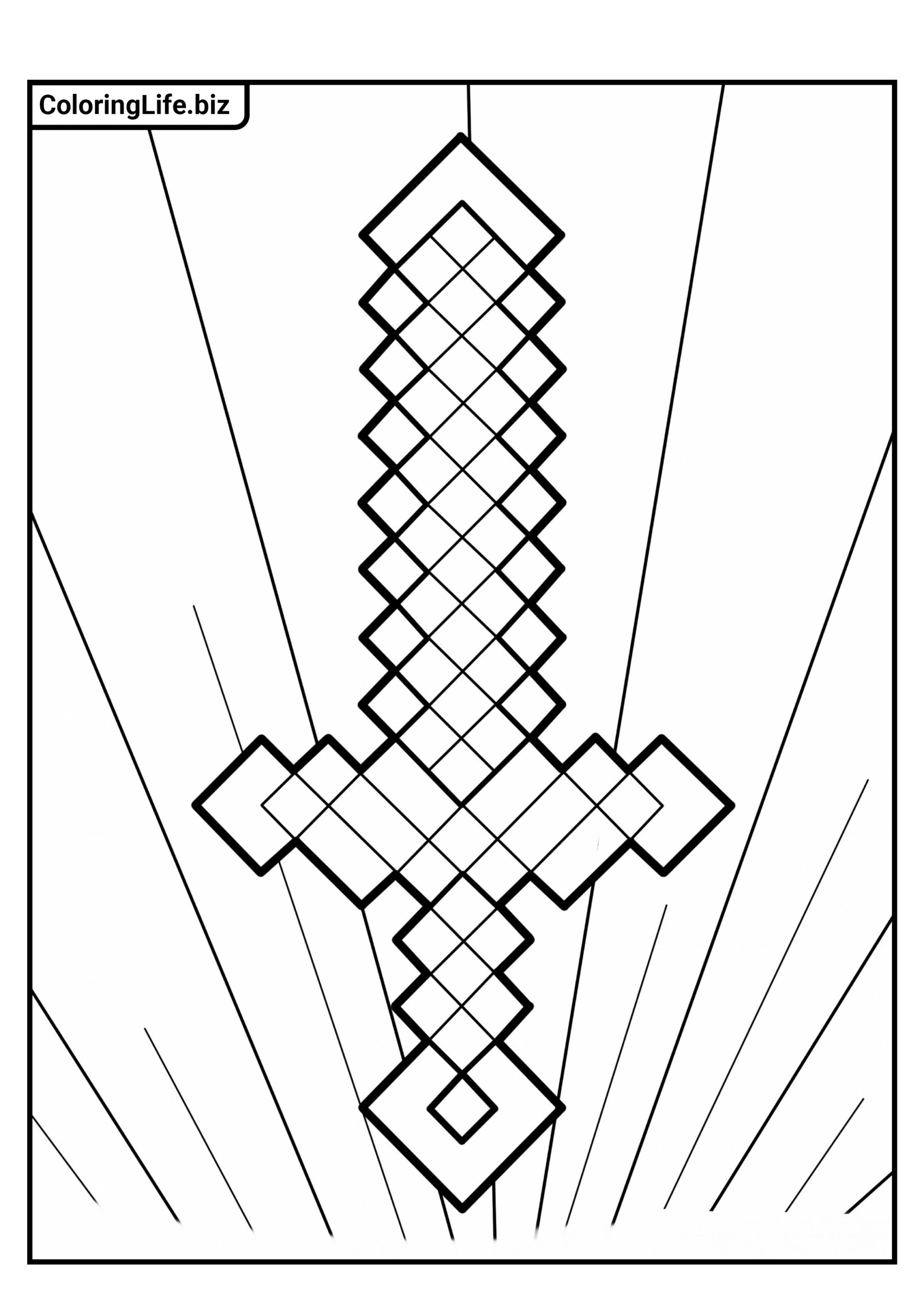 Ausmalbilder Minecraft | 60+ neue Malvorlagen für Kinder