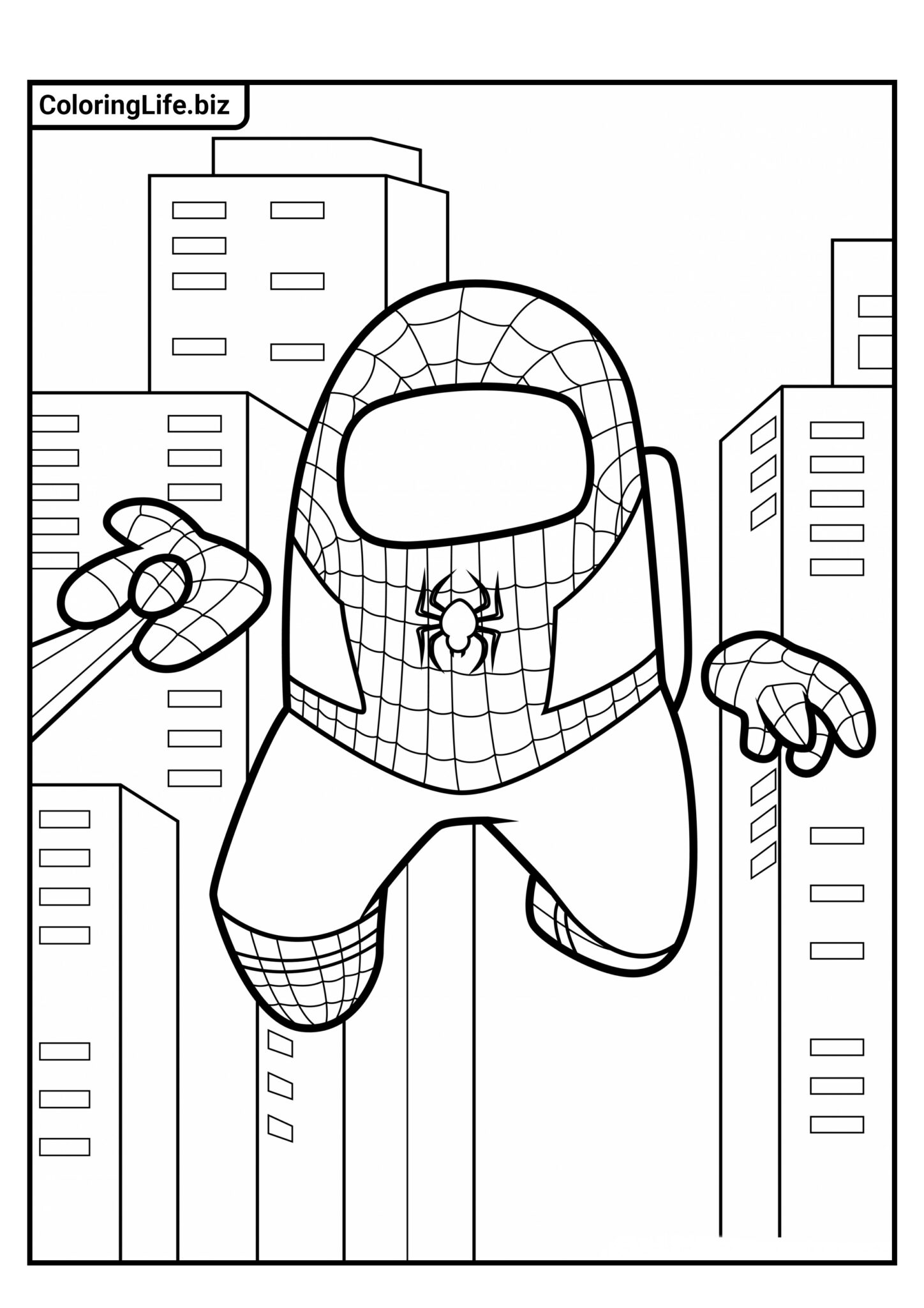 Раскраски Амонг Ас (Among Us) | 60+ новых дизайнов