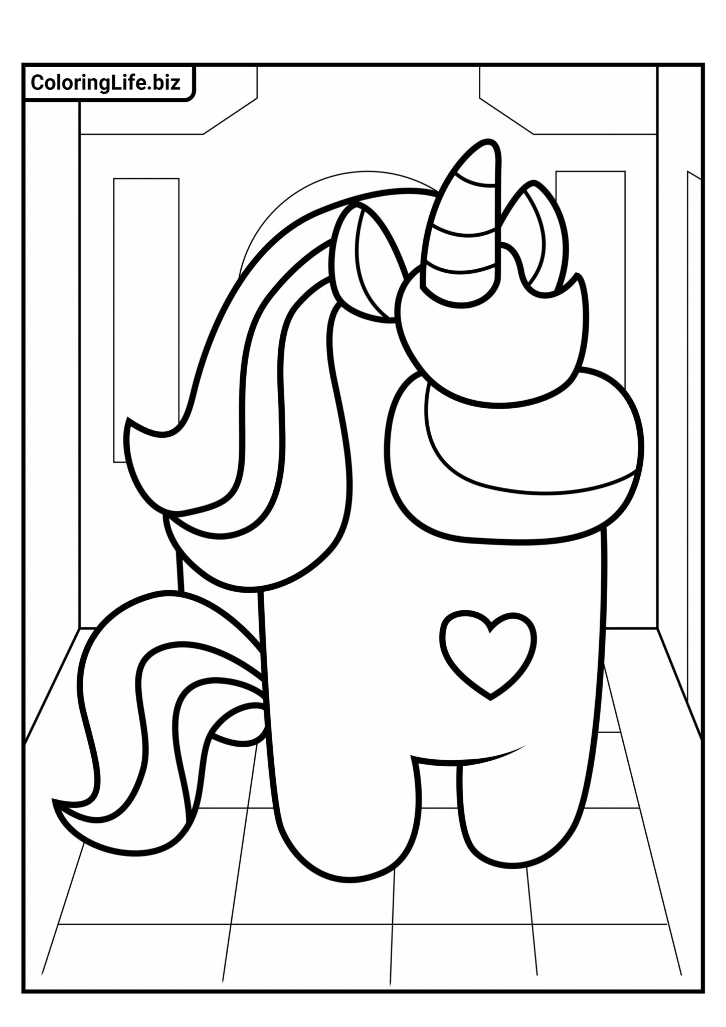 Раскраски Амонг Ас (Among Us) | 60+ новых дизайнов