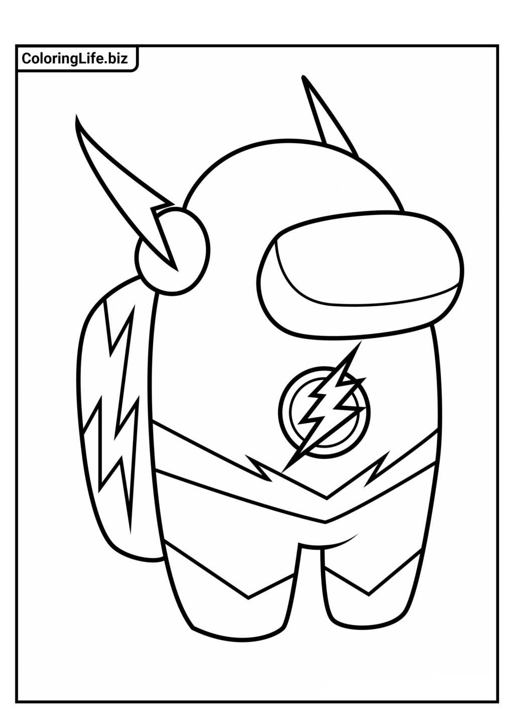 Раскраски Амонг Ас (Among Us) | 60+ новых дизайнов