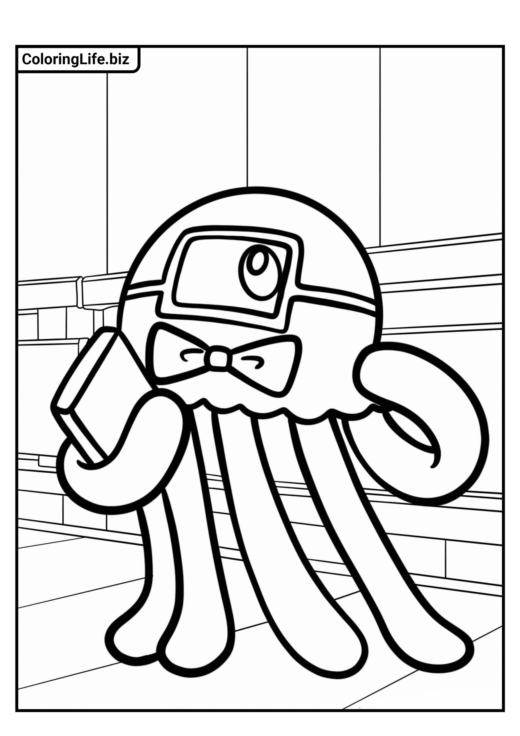 Раскраски Банбан (Garten of Banban) для распечатывания