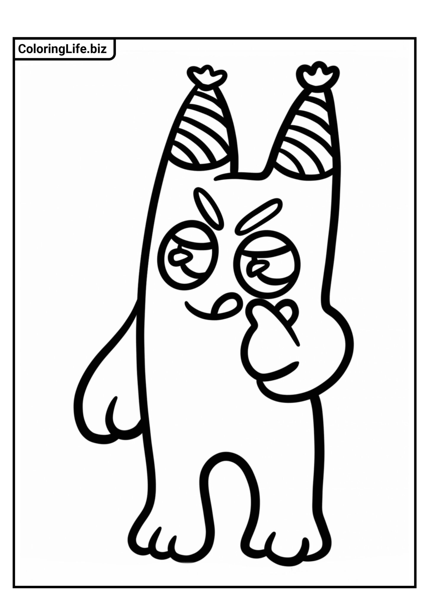 Раскраски Банбан (Garten of Banban) для распечатывания